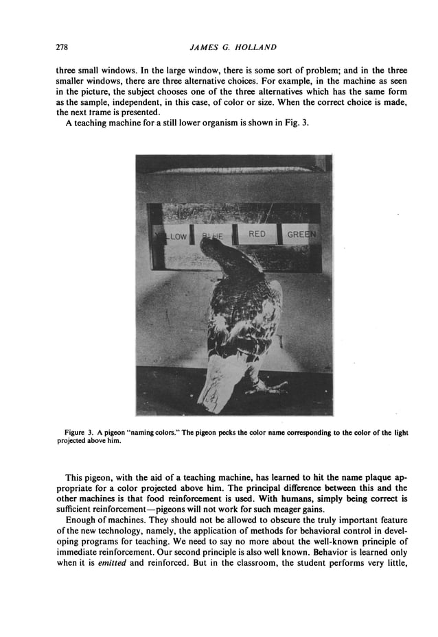 Skinner teaching machine | PDF