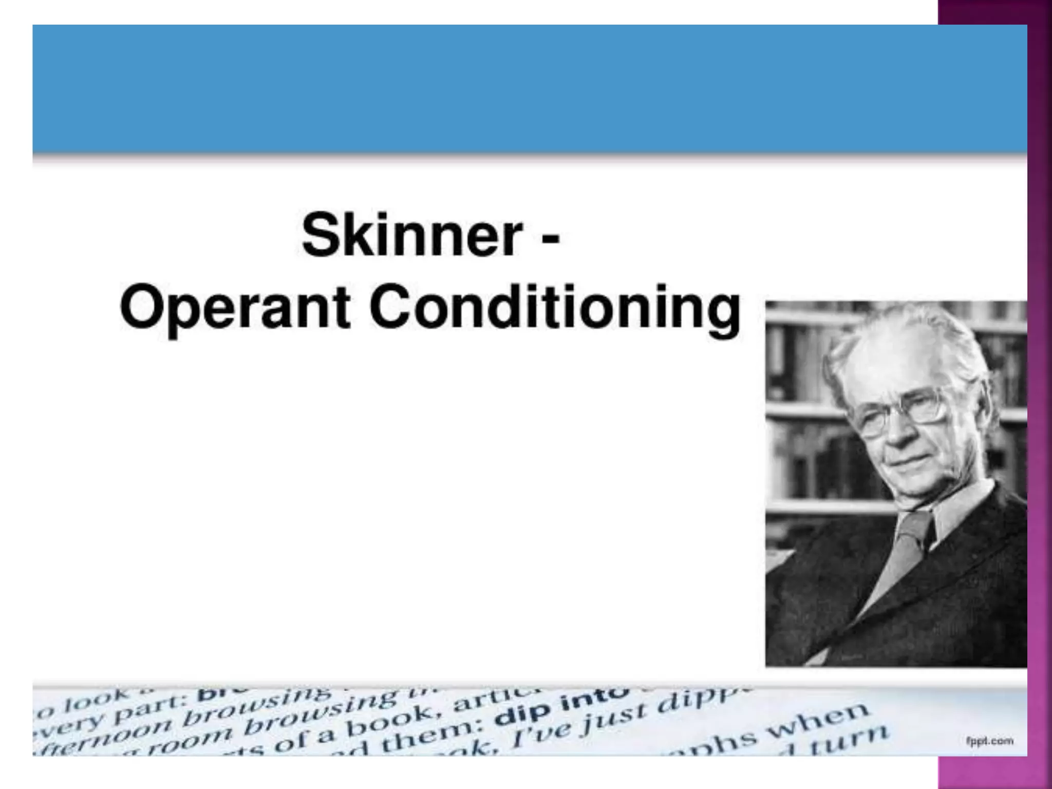 Skinner theory | PPT