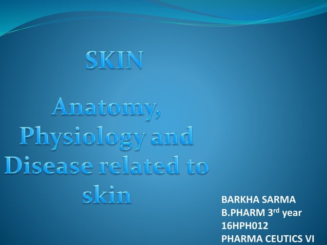 Skin presentation | PPTX