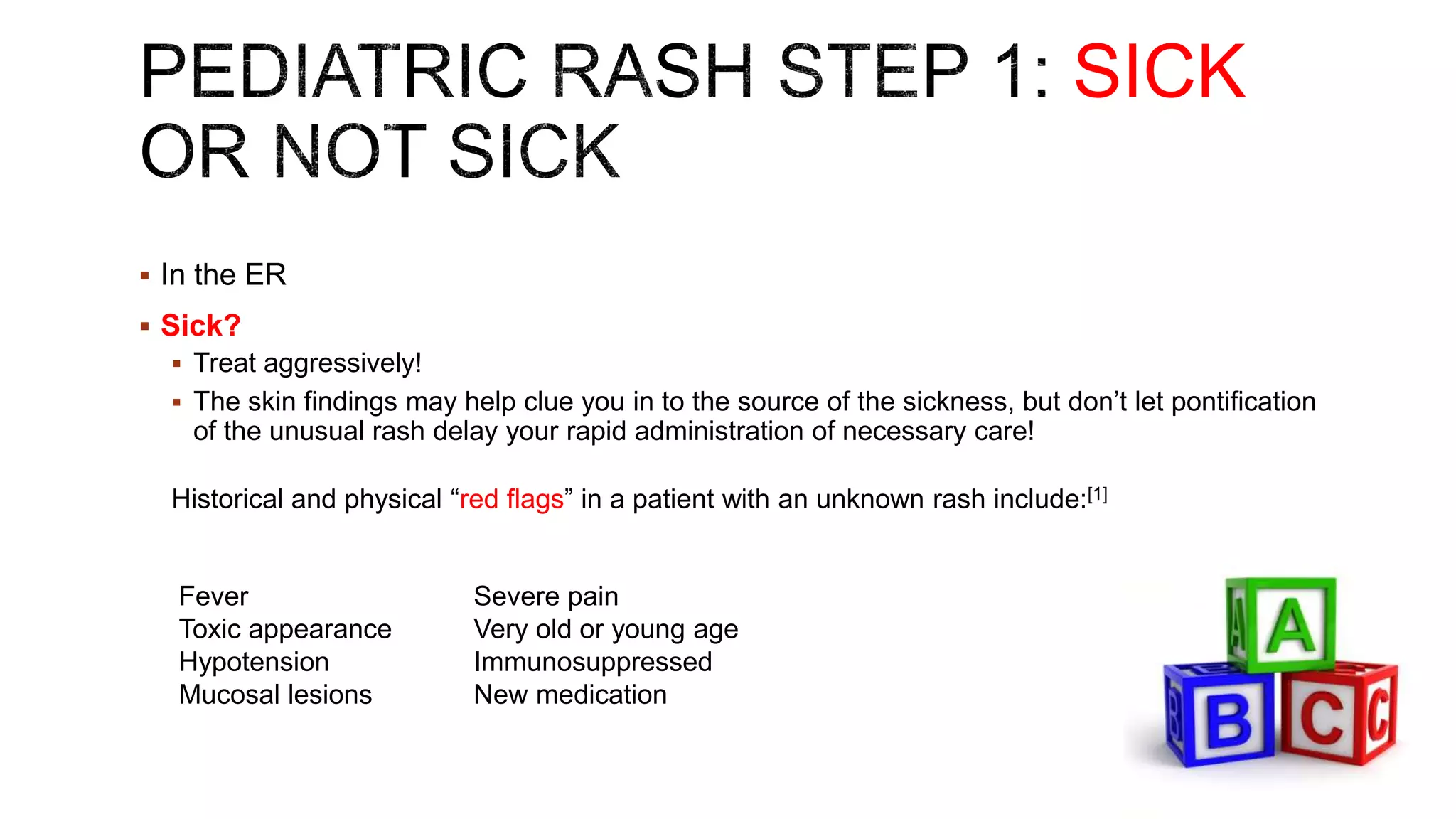 Approach to Skin rash | PPTX