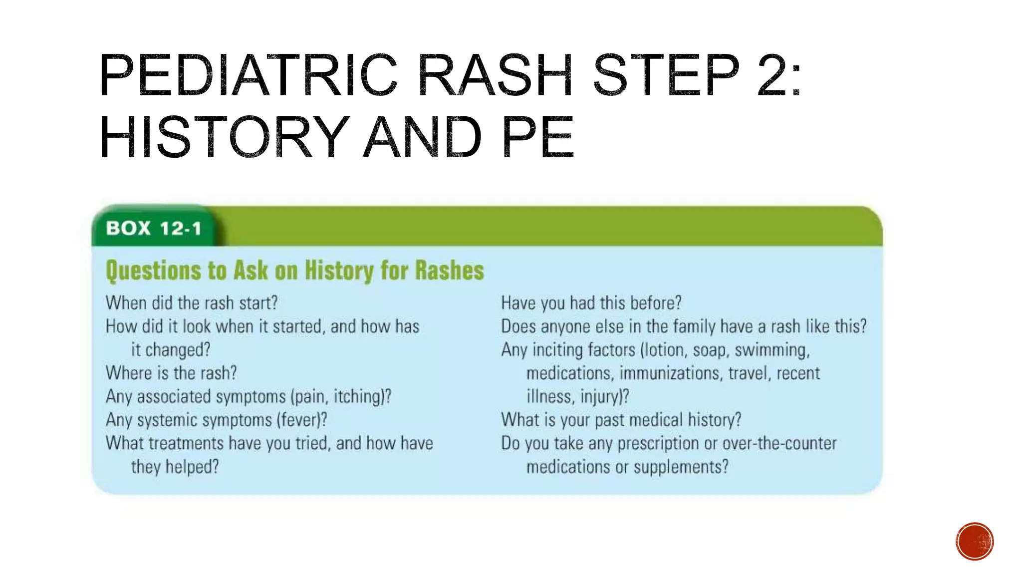 Approach to Skin rash | PPTX