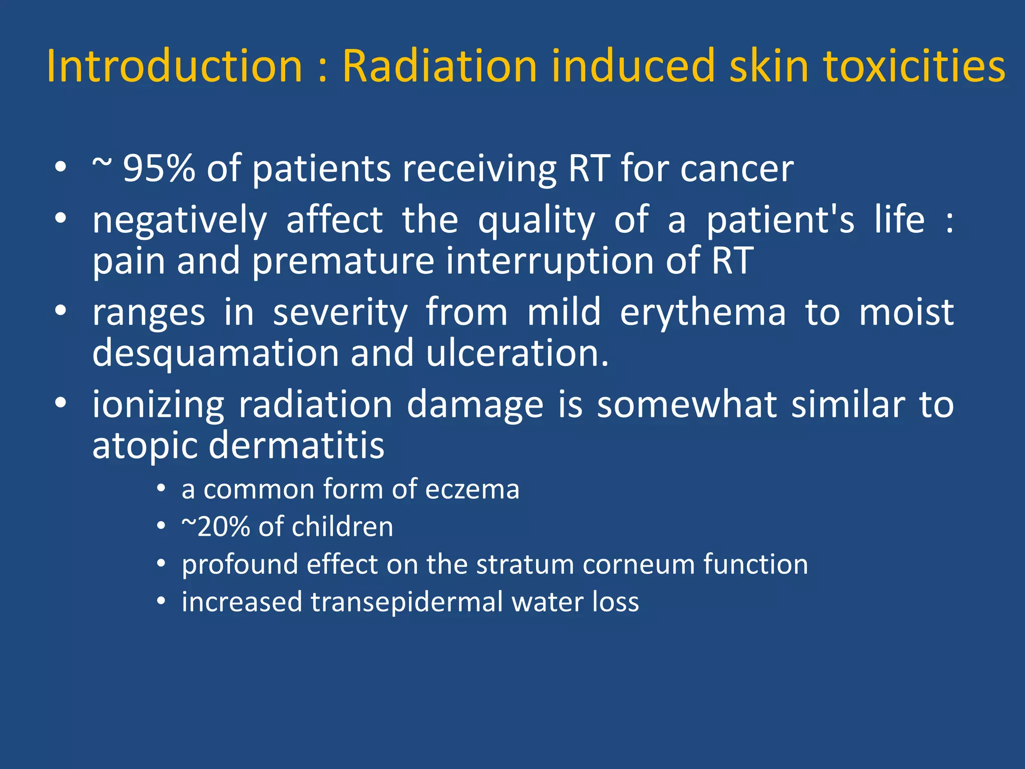 Radiotherapy and Skin reaction | PPTX