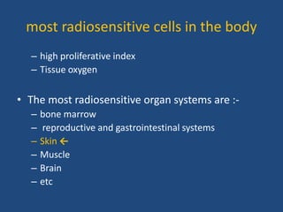 Radiotherapy and Skin reaction | PPTX