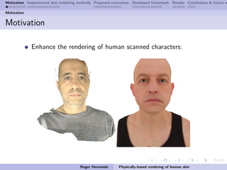 Physically based skin rendering | PDF