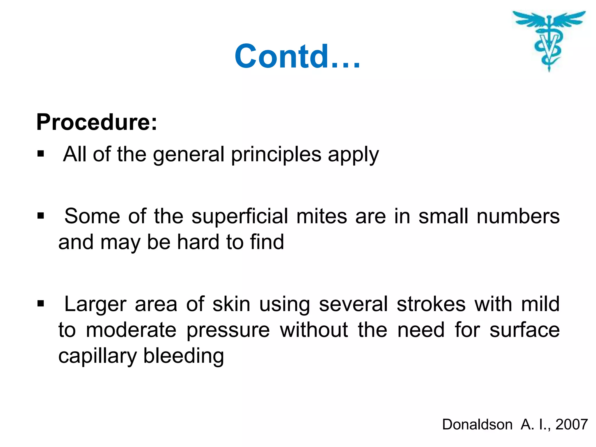 Skin scraping test | PPTX