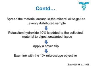 Skin scraping test | PPTX