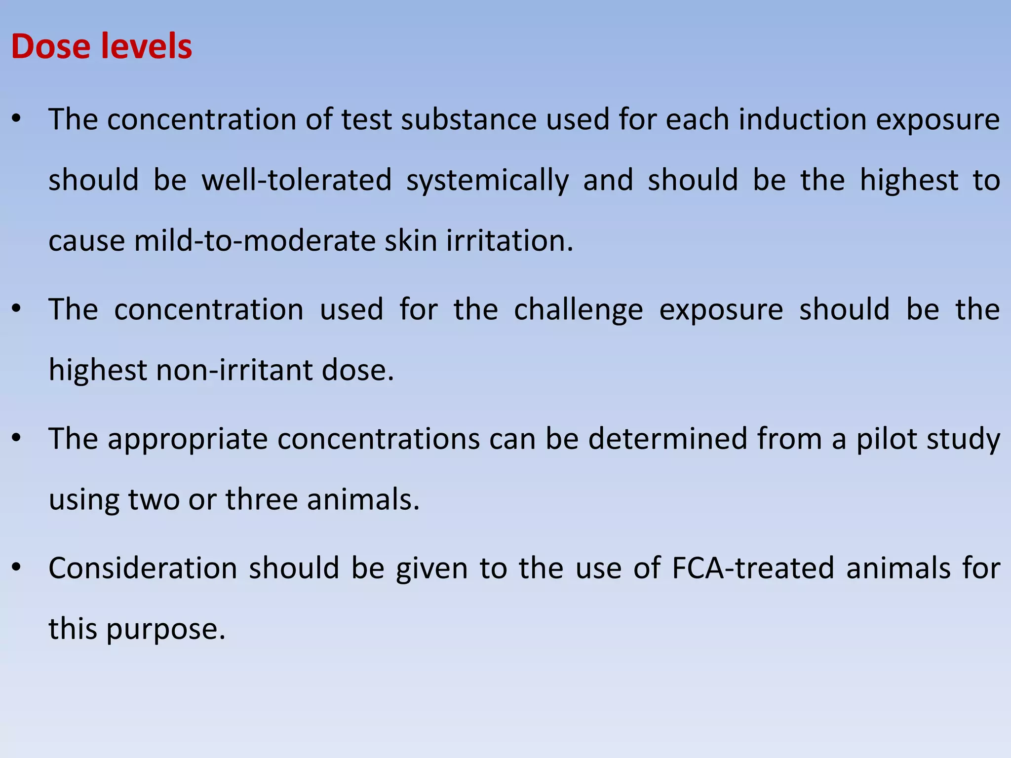 Skin sensitisation (OECD: 406). | PPTX