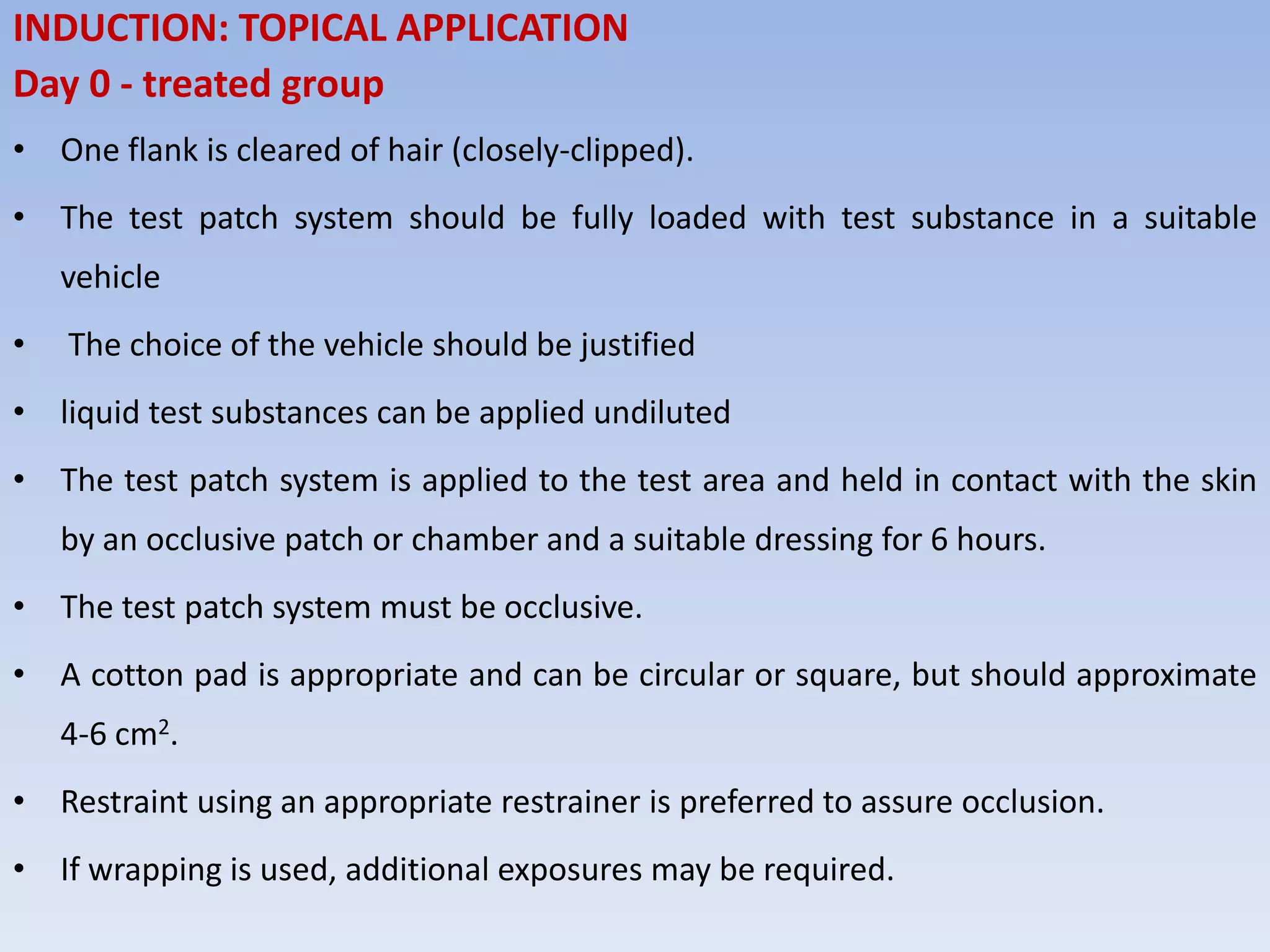 Skin sensitisation (OECD: 406). | PPTX