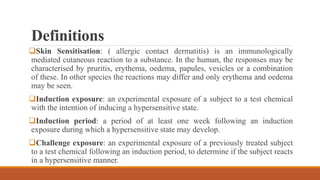 Skin sensitisation, OECD Test guideline 406 .pptx