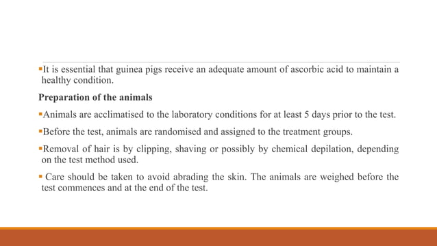 Skin sensitisation, OECD Test guideline 406 .pptx