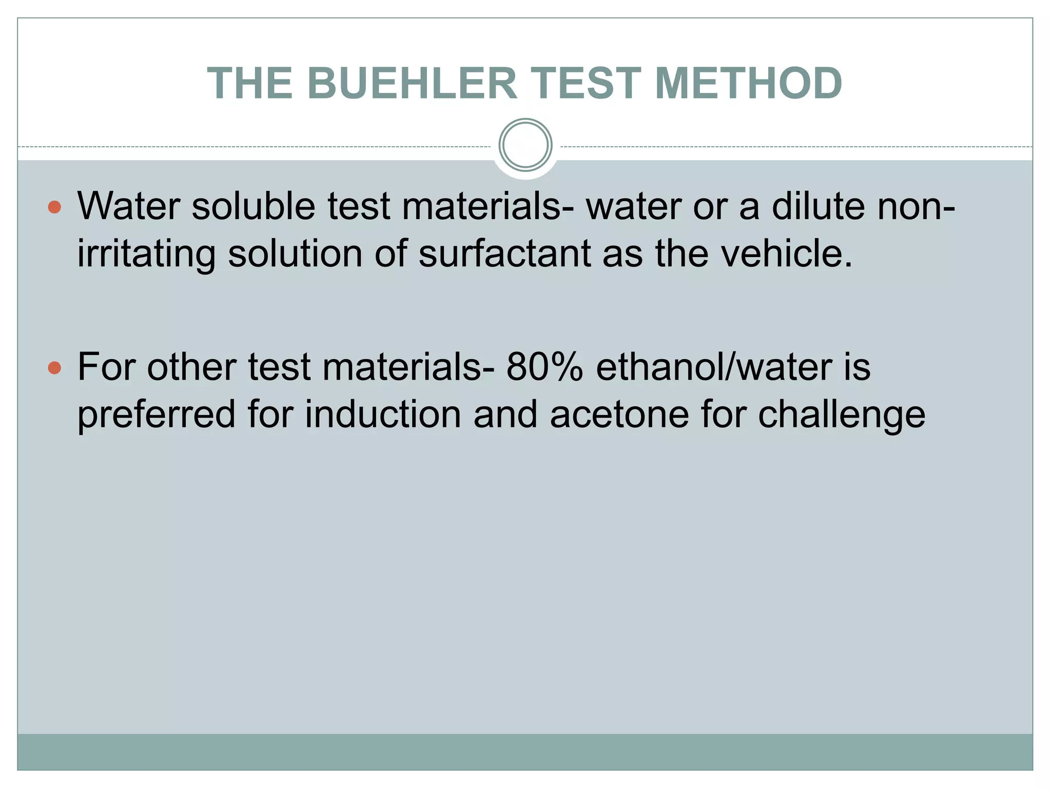 Skin sensitization test (oecd 406) | PPTX