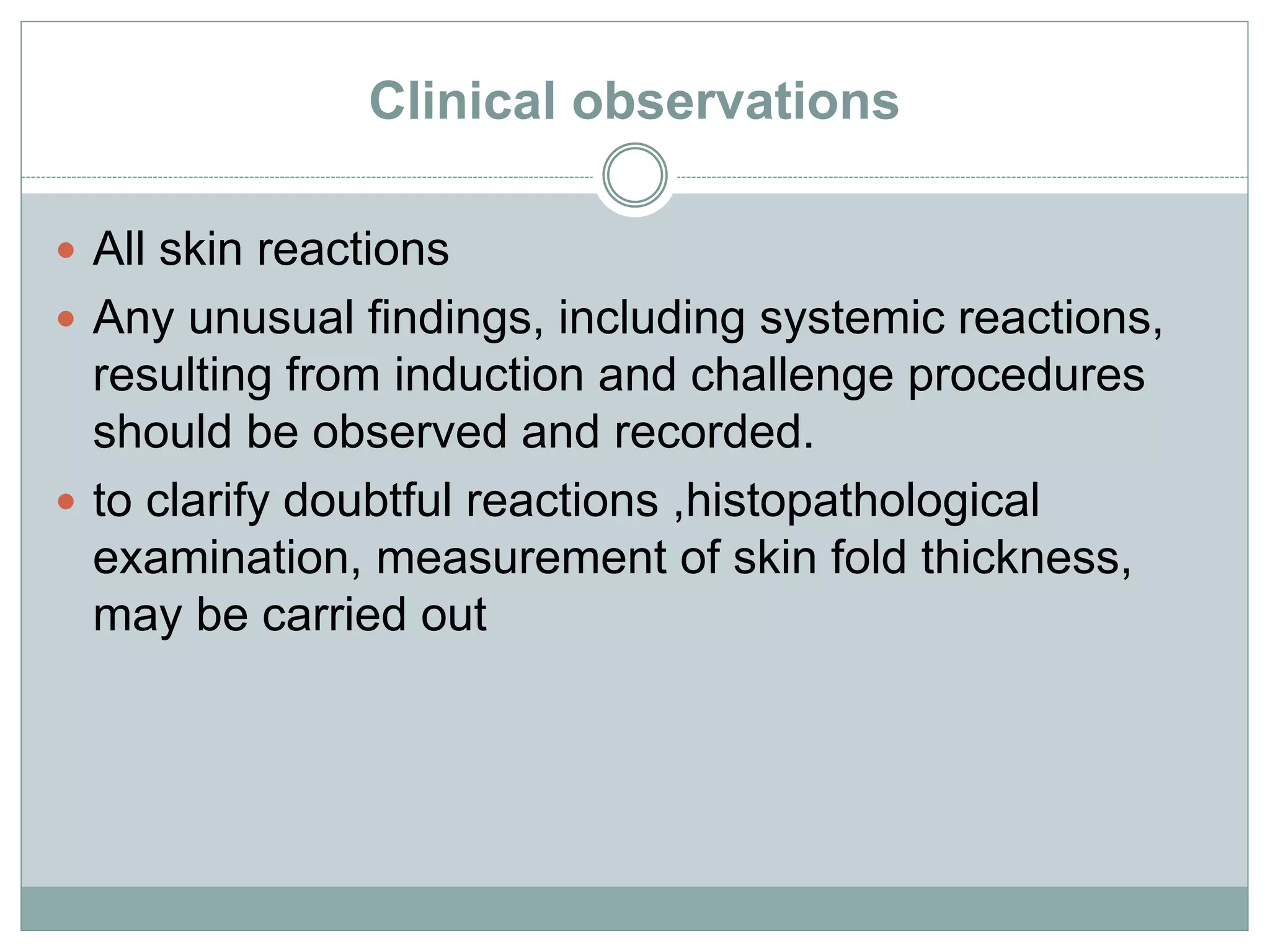 Skin sensitization test (oecd 406) | PPTX