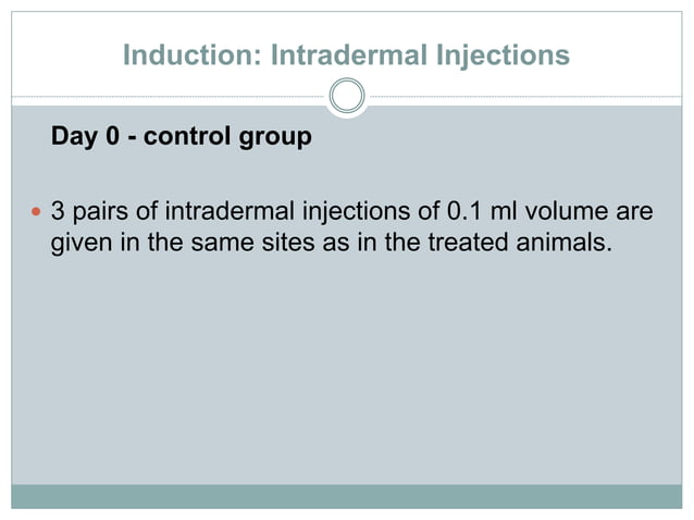 Skin sensitization test (oecd 406) | PPTX | First Aid | Injuries