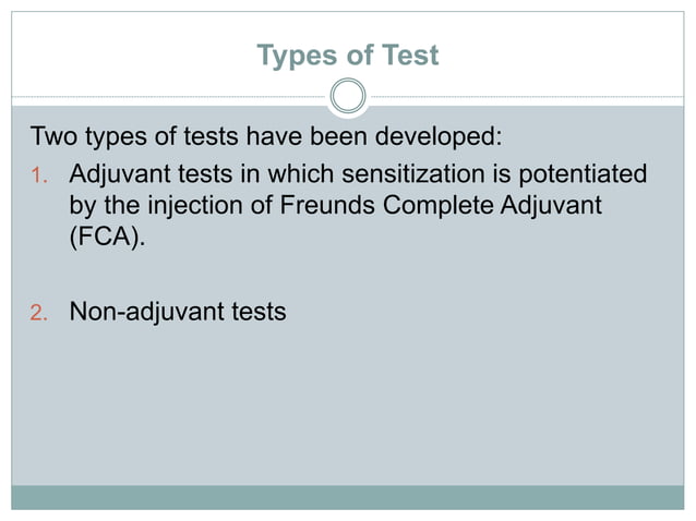Skin Sensitization Test Oecd 406 Pptx First Aid Injuries