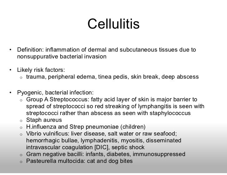 Cellulitis Vs Erysipelas Bacterial Causes Risk Factors Bacterial