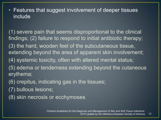 Skin &soft tissue infection | PPTX