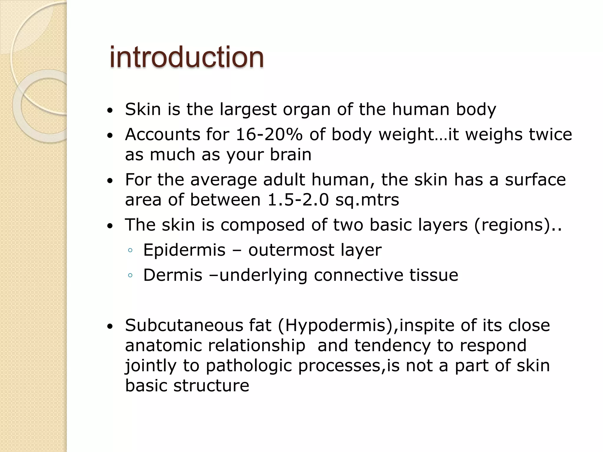 Skin structure and development | PPTX