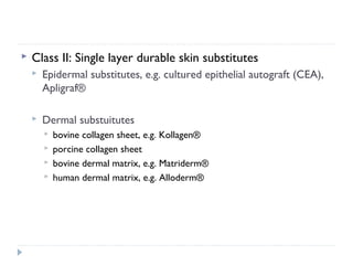 Skin substitutes | PPT