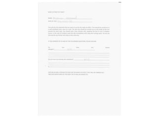 Michael's Skin Test | PPTX