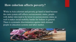 Skin tone discrimination | PPTX