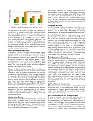 Skintrack: Finger Tracking on the Skin | PDF