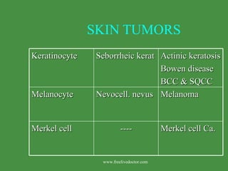 Skin tumors | PPT