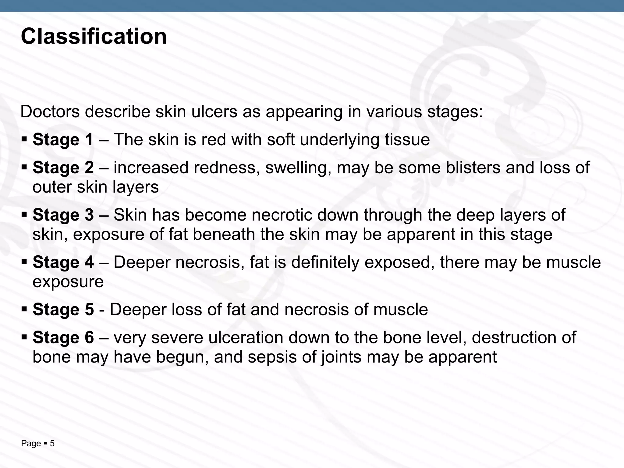 Skin ulcers | PPT