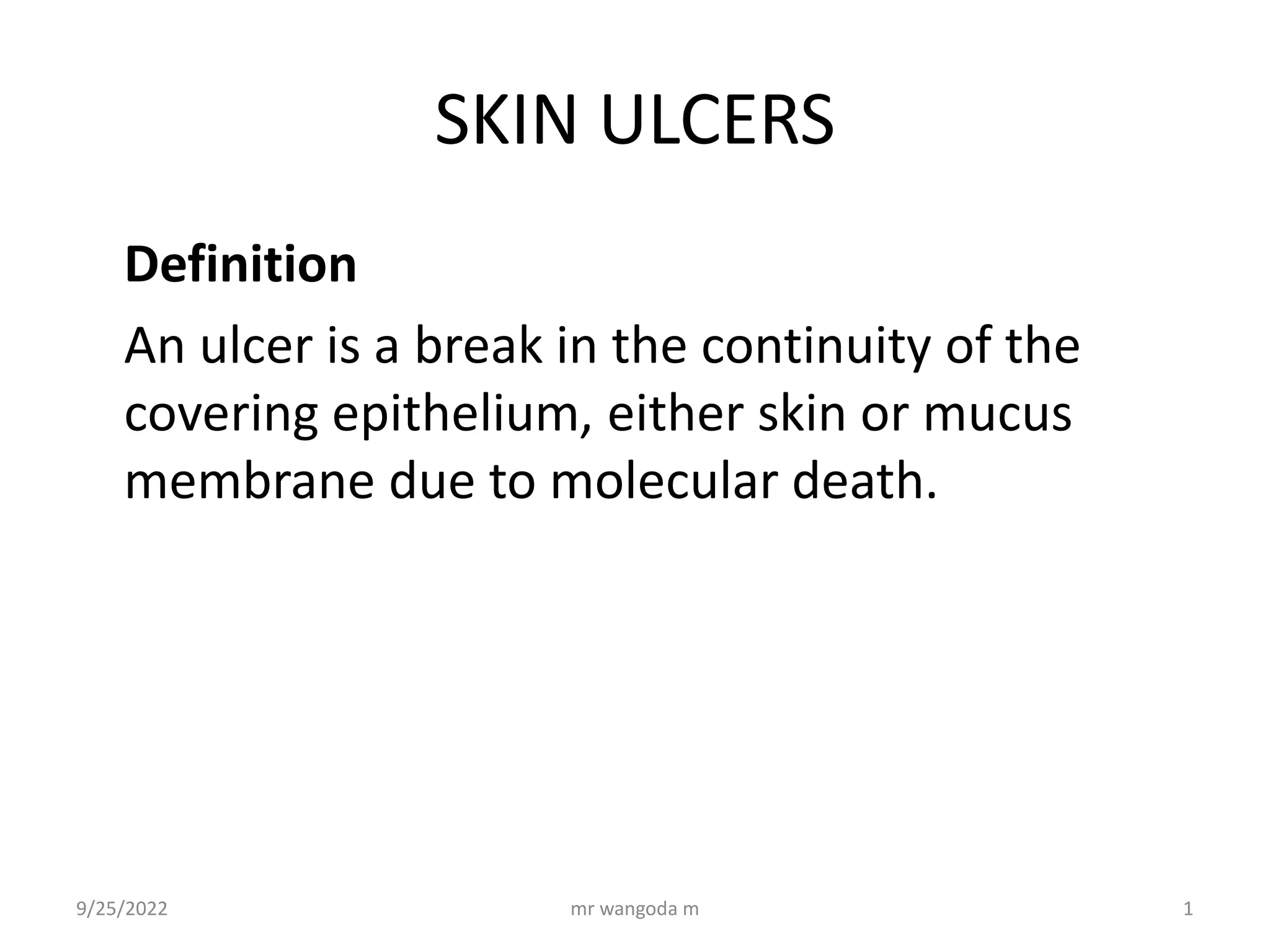 SKIN ULCERS.pptx