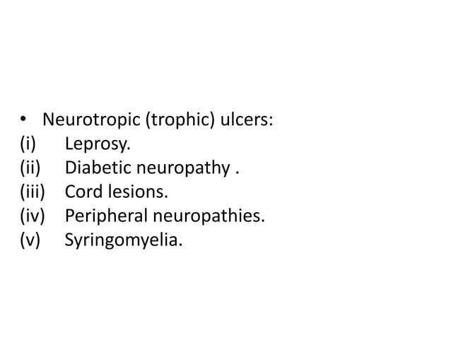 Skin Ulcers Overview ppt | PPTX | Skin and Dermatology | Diseases and ...