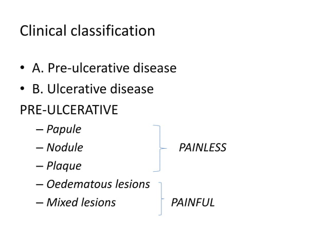 Skin Ulcers Overview ppt | PPTX | Skin and Dermatology | Diseases and ...