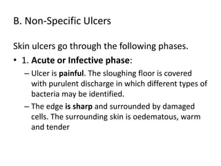 Skin Ulcers Overview ppt | PPTX