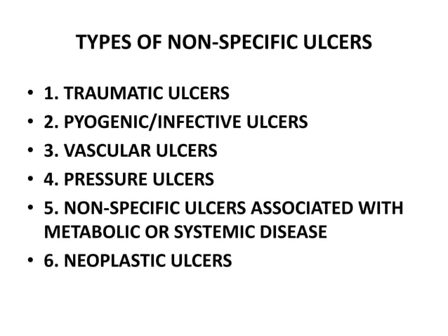 Skin Ulcers Overview ppt | PPTX | Skin and Dermatology | Diseases and ...