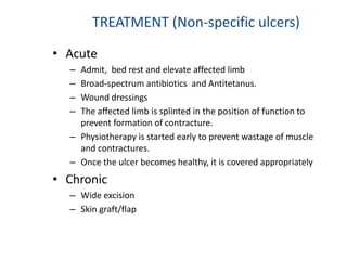 Skin Ulcers Overview ppt | PPTX