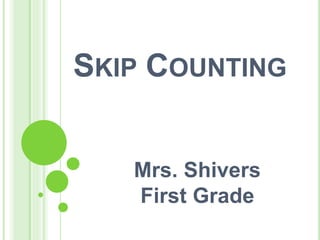 Skip Counting | PPTX