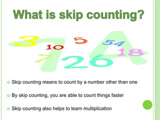 Skip Counting | PPTX