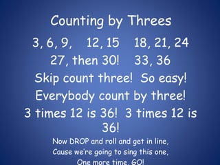 HeidiSongs: Skip Counting Songs for Multiplication and More! | PPTX
