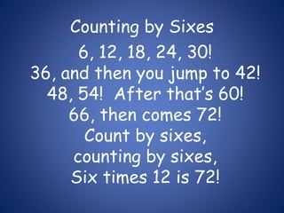 HeidiSongs: Skip Counting Songs for Multiplication and More! | PPTX