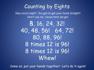 HeidiSongs: Skip Counting Songs for Multiplication and More! | PPT