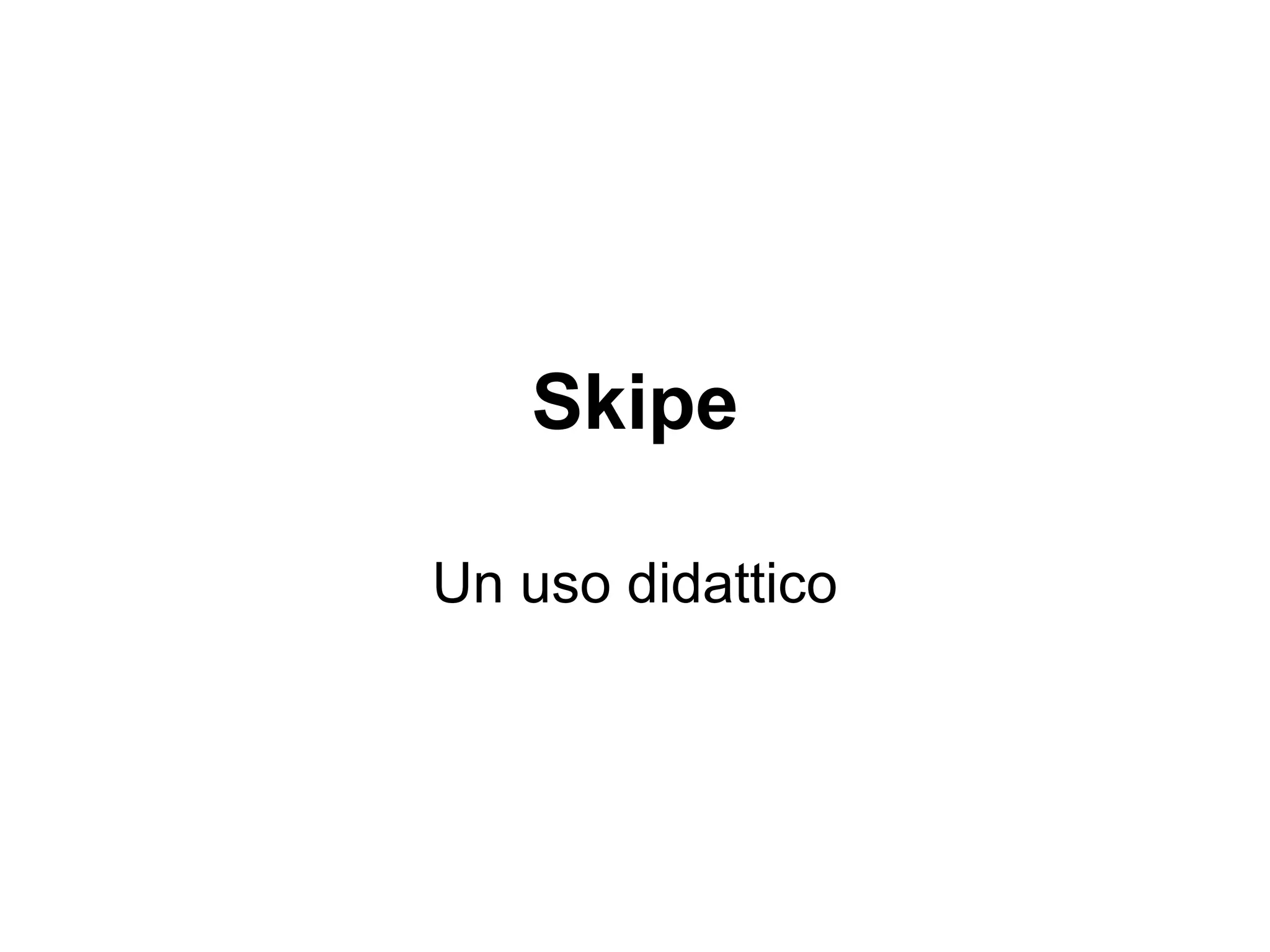 Skipe | PPT