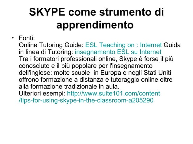 Skipe | PPT