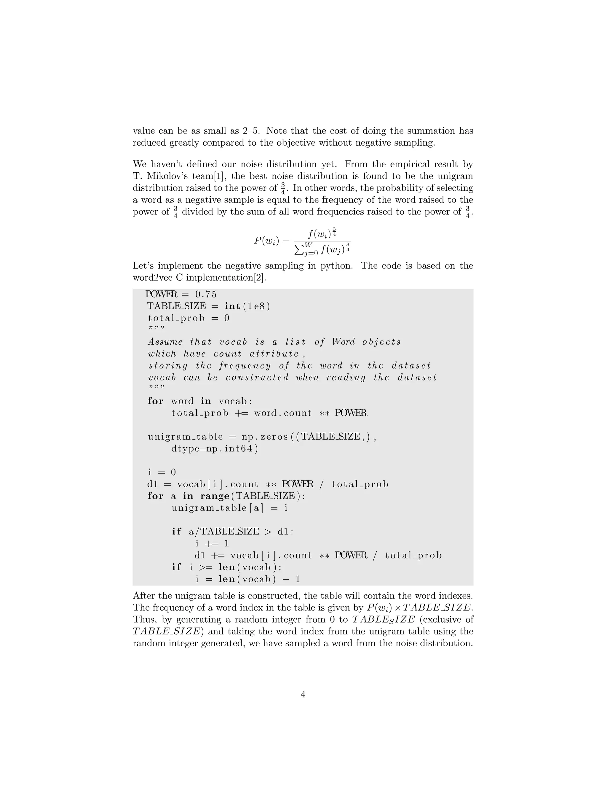 Skip-gram Model Broken Down | PDF
