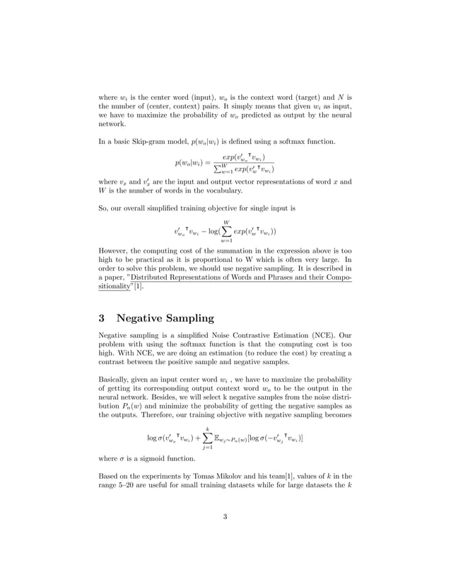 Skip-gram Model Broken Down | PDF