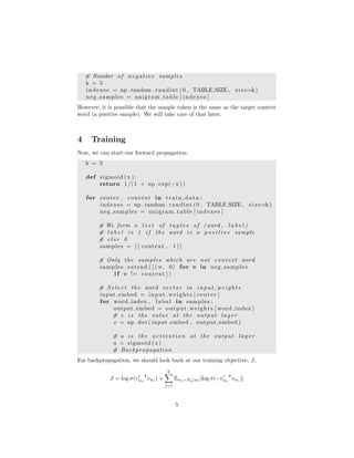 Skip-gram Model Broken Down | PDF