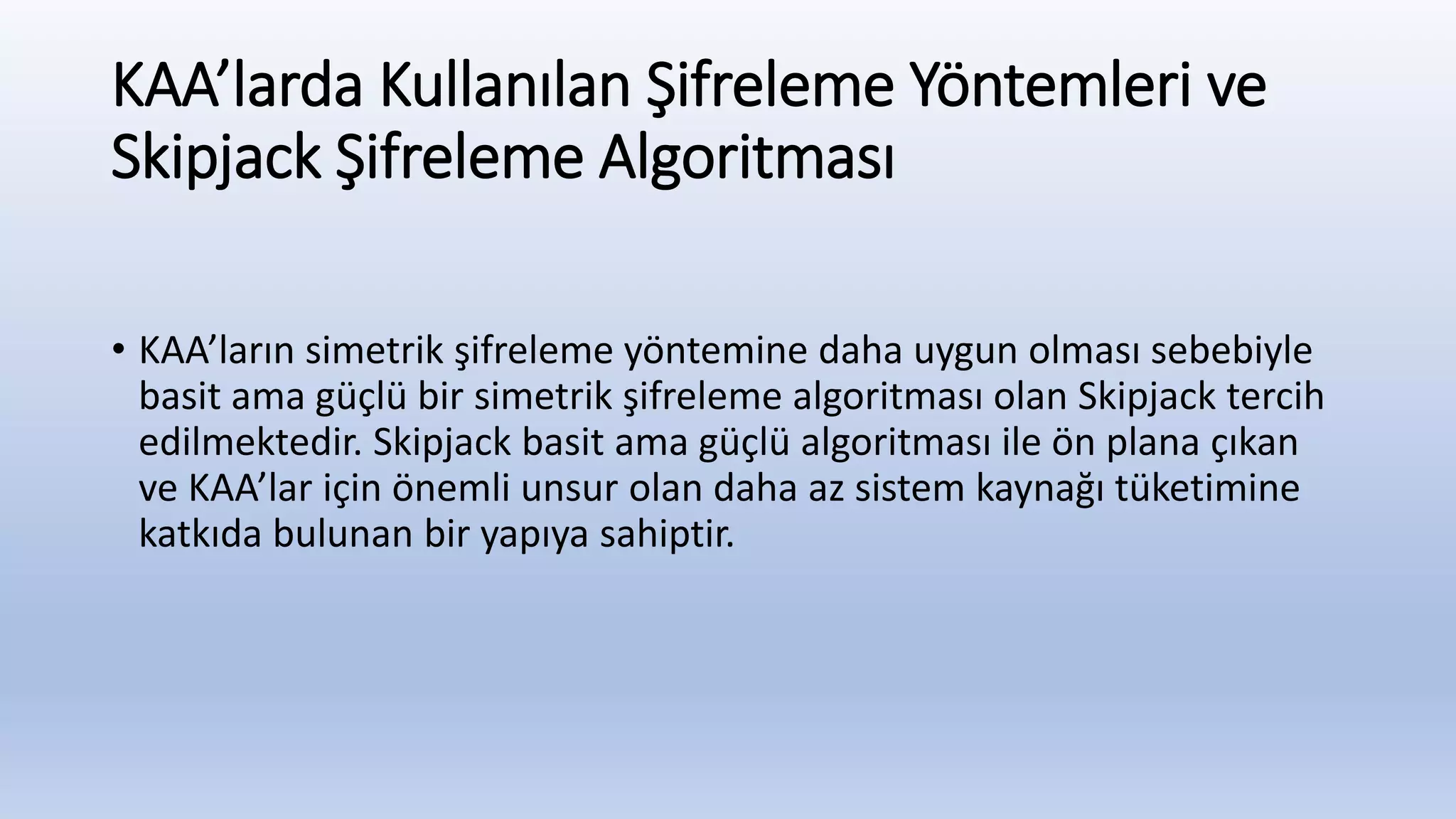 Skipjack chipher Hakkında | PPT