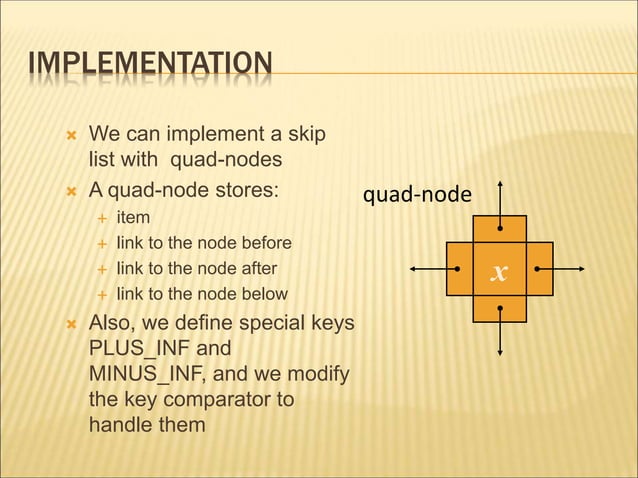 Skip list vinay khimsuriya_200430723005 | PPT