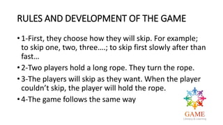 SKIPPING GAME | PPTX