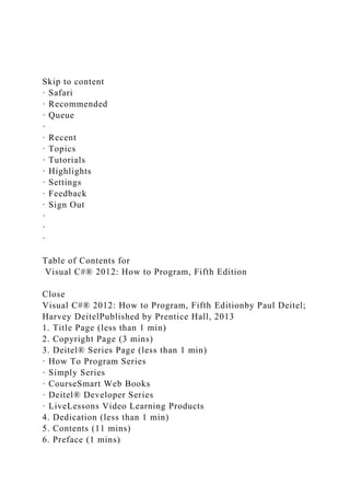 Skip to content· Safari· Recommended· Queue· · Recent.docx