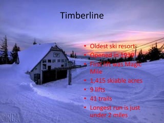 Ski resorts | PPTX