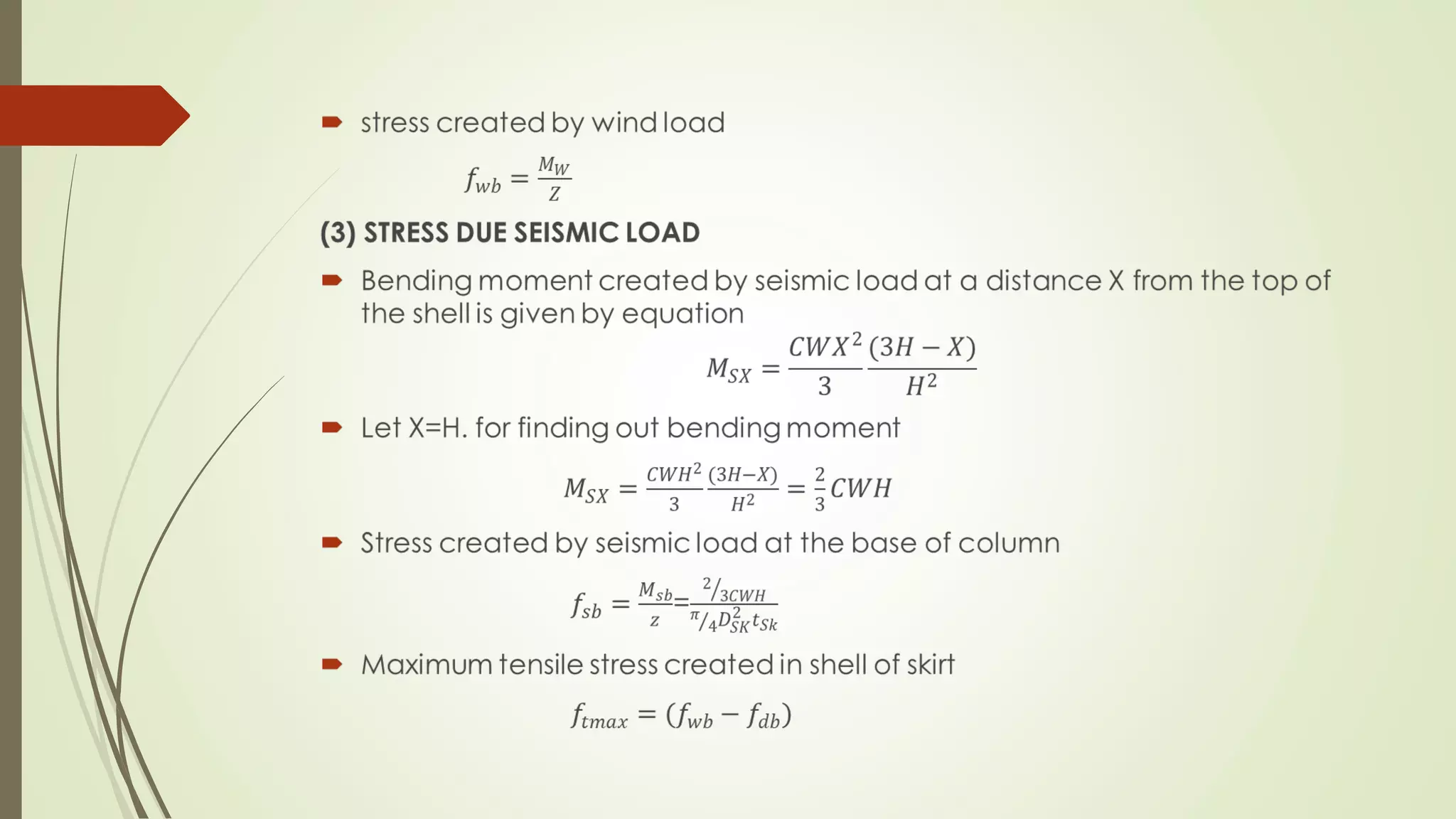 Skirt support for vertical vessal 16 06,07,08,09 | PPT