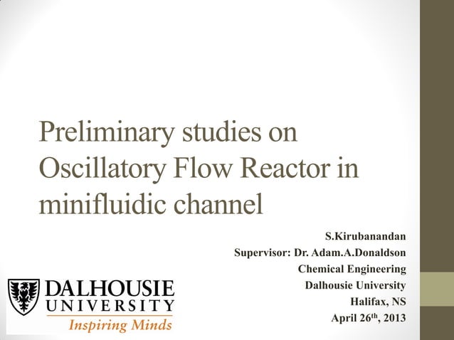 Oscillatory Flow Reactor | PDF | Physics | Science